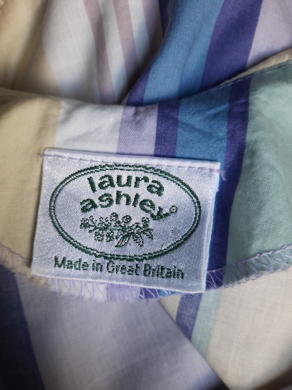 Laura Ashley vintage 1980s 1990s pastel colours strip… - Gem