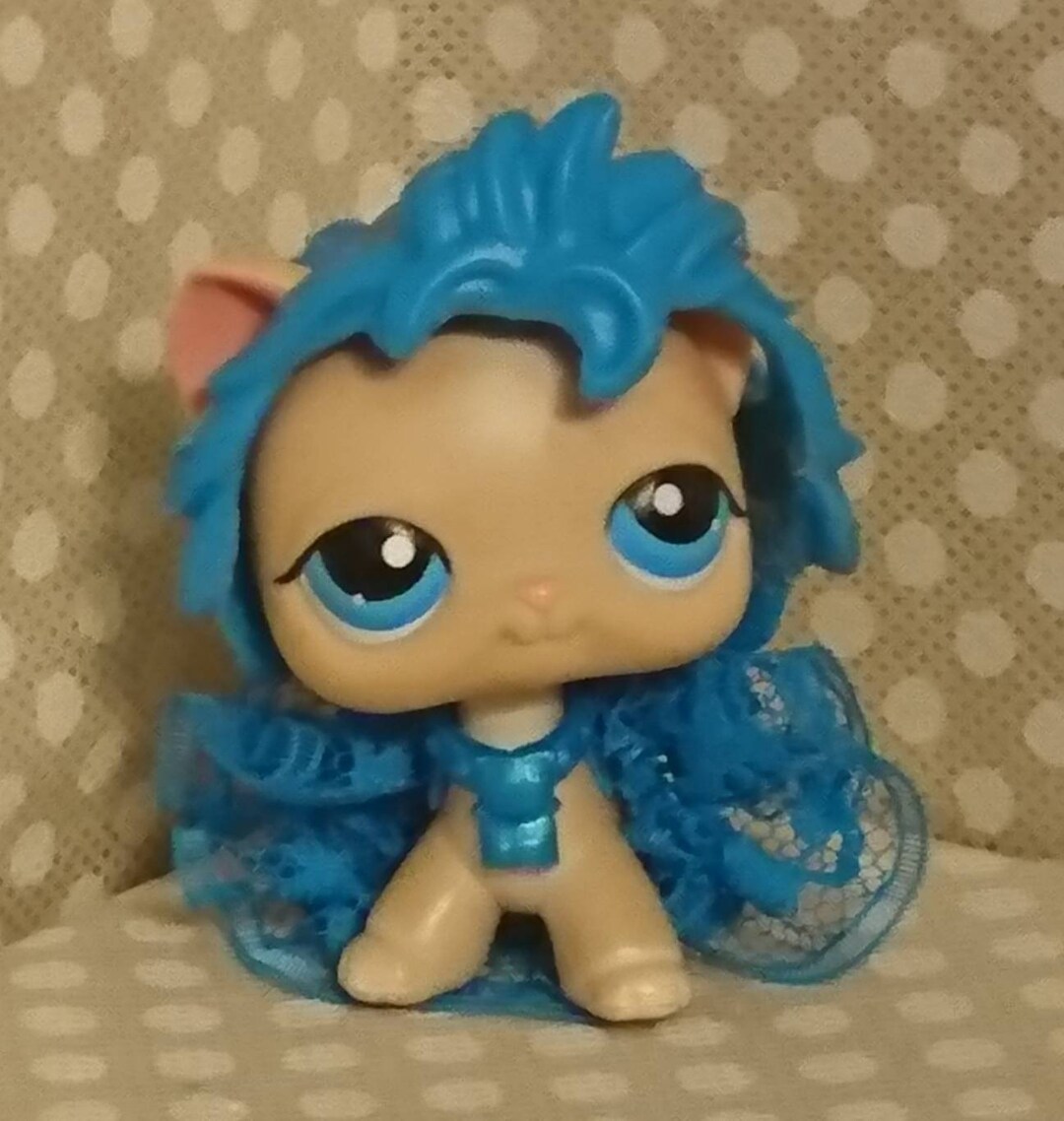 LPS Wig/ Complete Outfit for Littlest Pet Shop Cat / Includes - Etsy