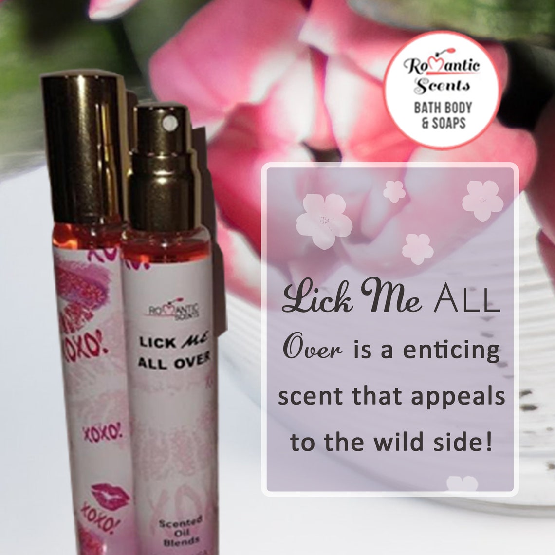 Lick Me All Over Body Oil ROMANTIC SCENTS Best Quality Spray - Etsy New ...