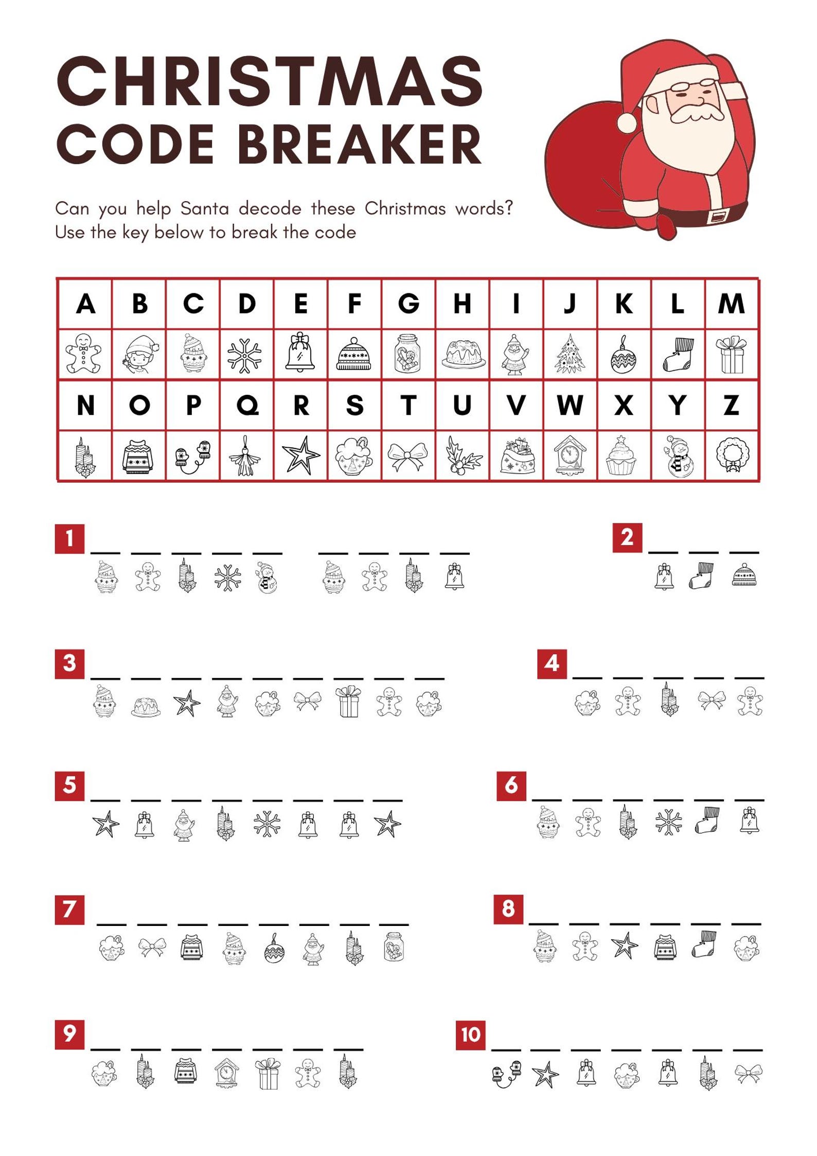 Printable Christmas Games Bundle | Editable | Mazes, Bingo Cards ...