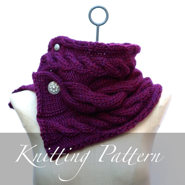 Cowl With Buttons - Etsy