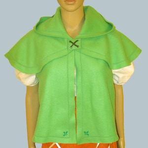 Linkle Hooded Cape, Fleece Vest, Legend of Zelda, Hyrule Warriors ...