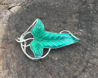 Elven Leaf Brooch | Etsy