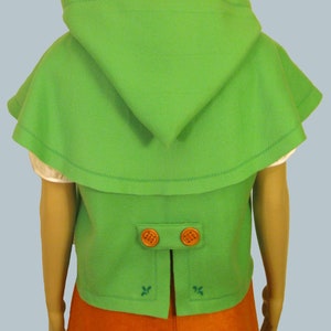Linkle Hooded Cape, Fleece Vest, Legend of Zelda, Hyrule Warriors ...