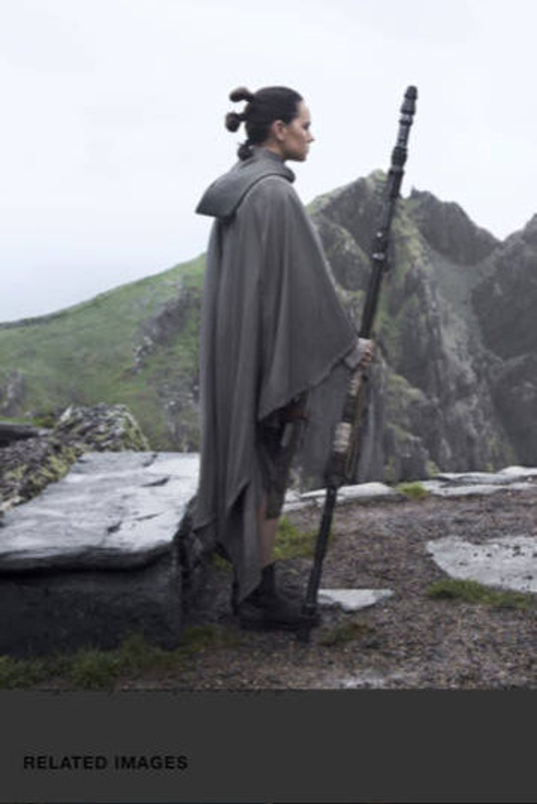 Rey Hooded Cape Cosplay, Jedi Hooded Cloak, Role Playing, Star Wars 8 ...