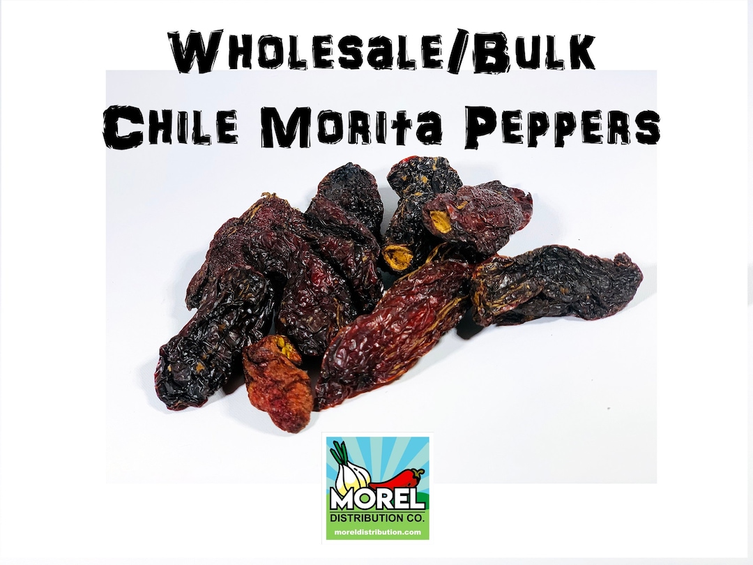 Dried Chipotle Morita Chili Peppers // Weights: 1 Lb, 2 Lbs, 5 Lbs, 10 ...
