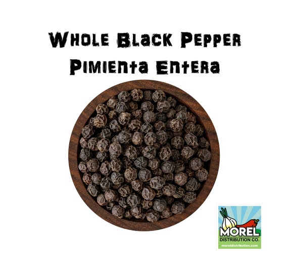 Pimienta negra entera Pimienta Entera Granos de pimienta 1 - Etsy España