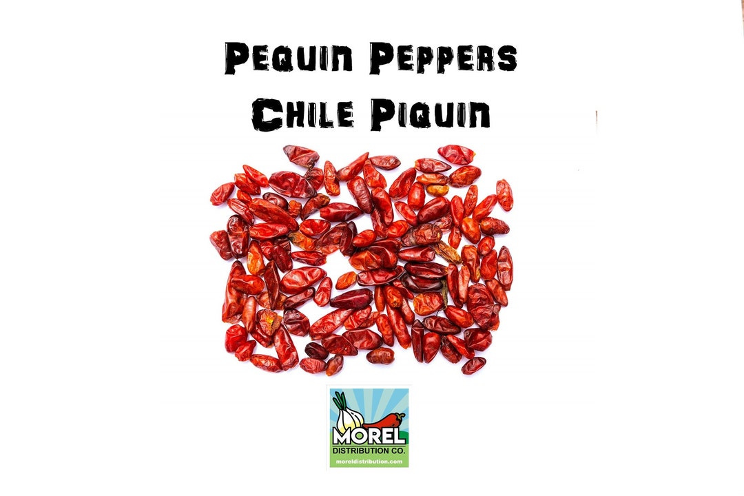 Dried Whole Chili Pequin Pepper (chile Pequin) WT: 1 Oz, 2 Oz, 4 Oz, 8 ...