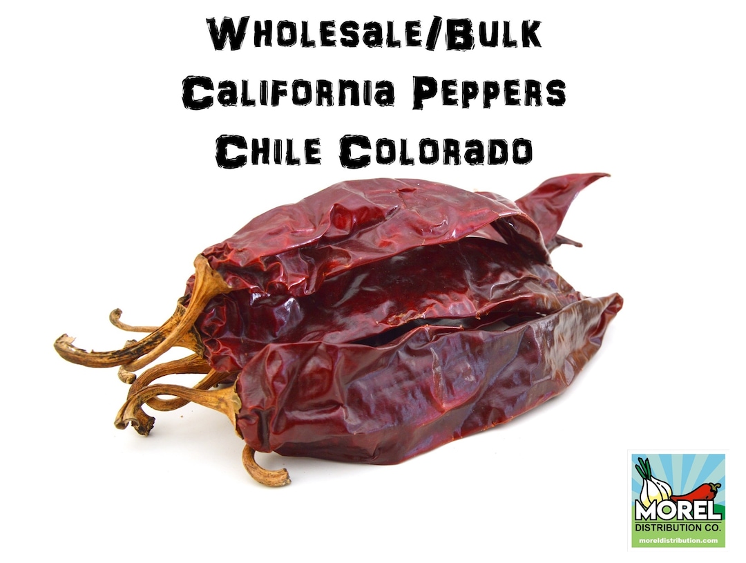 Dried California Chile Pepper (chile Colorado) / Weights: 1 Lb, 2 Lbs ...