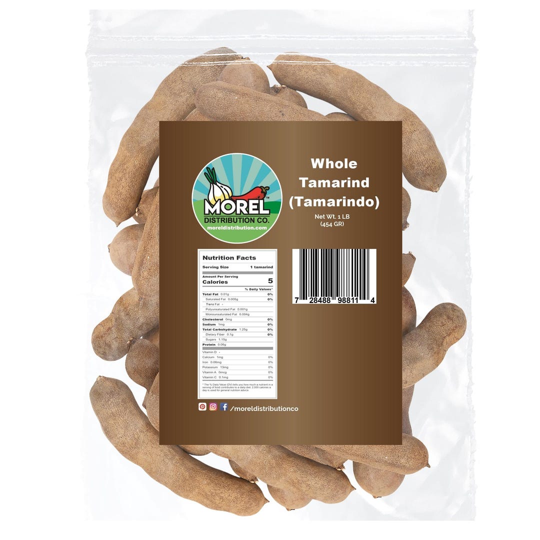 Whole Tamarind Pods, Tamarind All Natural, Tamarindo 1 Lb - Etsy