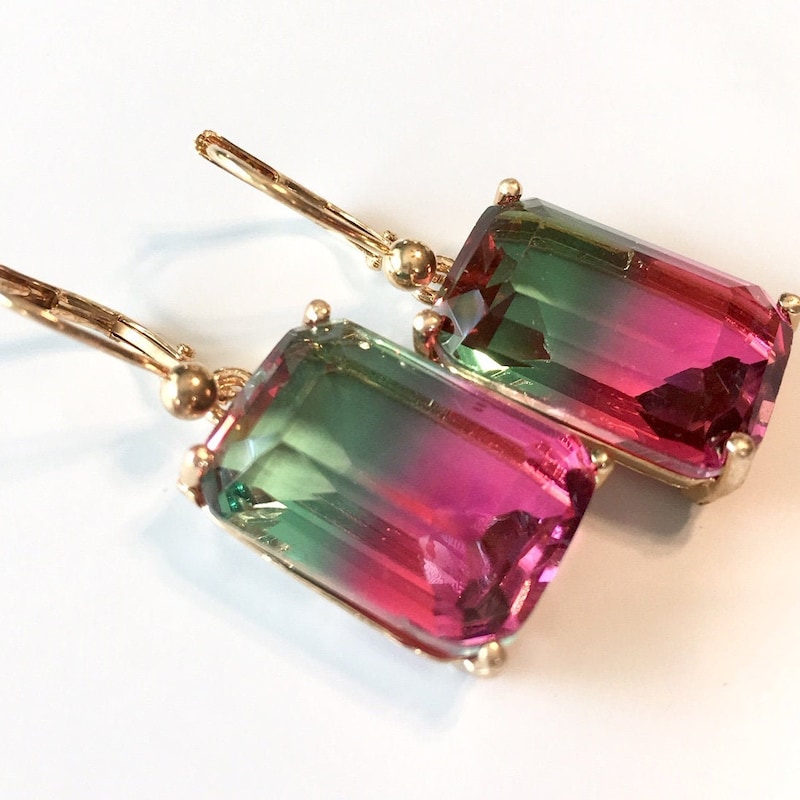 Watermelon Tourmaline - Etsy