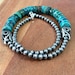 Turquoise Necklace With Raven Art Four Lengths Available - Etsy