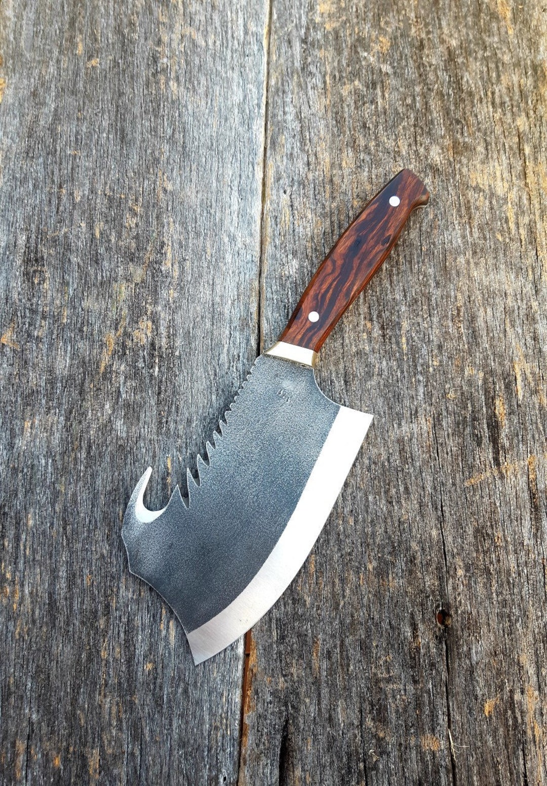 Hand Crafted Cleaver "razorback" #191 - Etsy