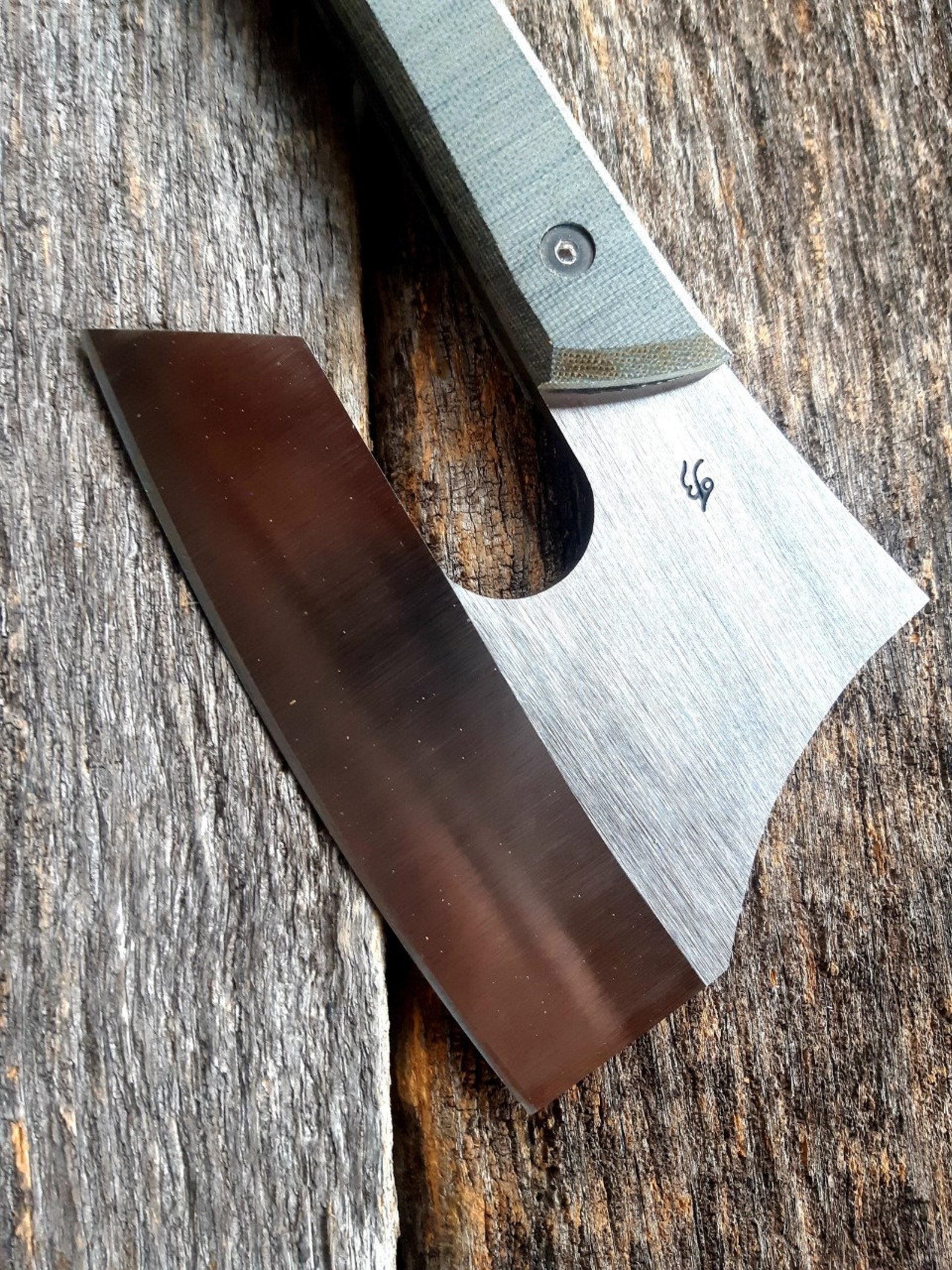 Full Tang Ax war Cleaver - Etsy