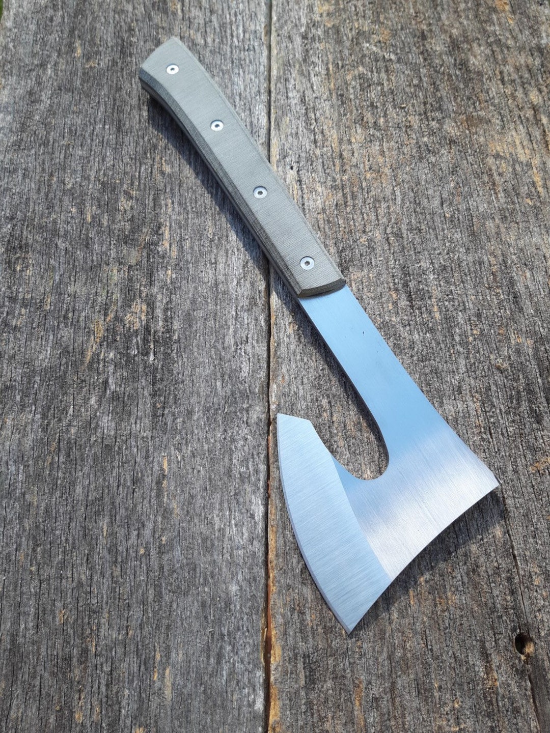 Full Tang Ax "timber Wolf" - Etsy