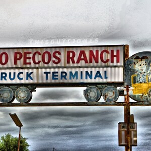 Rio Pecos Ranch Truck Terminal on Route 66 in Santa Rosa New Mexico ...