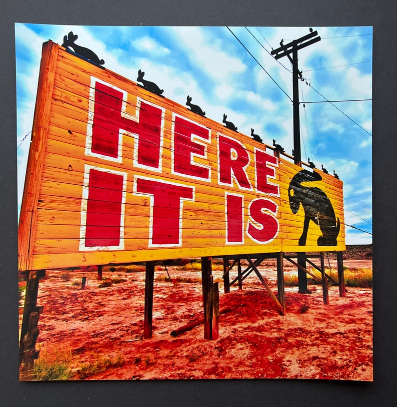 Jack Rabbit Trading Post on Route 66 in Arizona. the Famous Here It Is ...