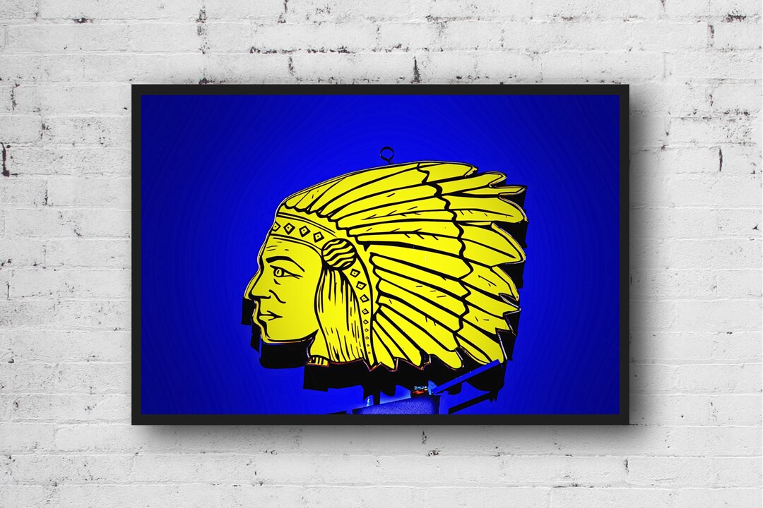 Apache Motel Sign on Lincoln Avenue in Chicago - Etsy