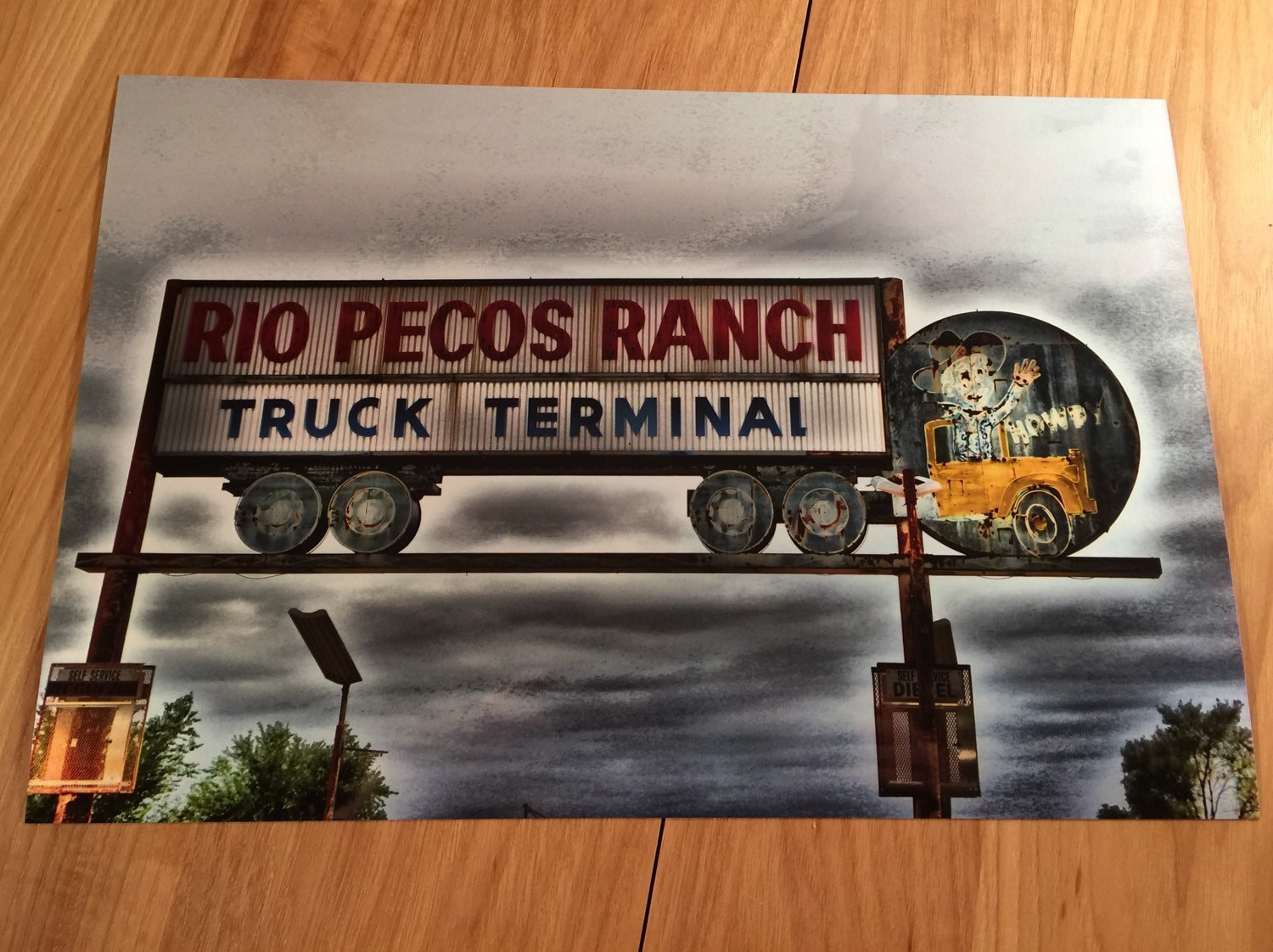 Rio Pecos Ranch Truck Terminal on Route 66 in Santa Rosa New Mexico ...