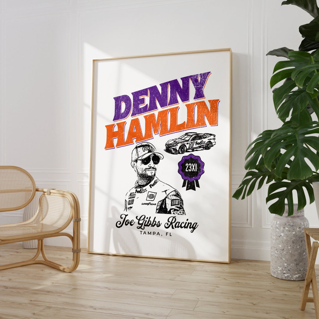 Digital Download Wall Art - Denny Hamlin #11 2023 Nascar Printable ...