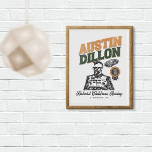 Digital Download Wall Art - Austin Dillon #3 2023 Nascar Printable ...