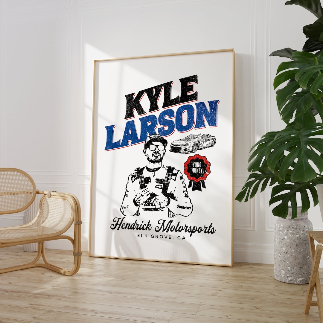 Digital Download Wall Art - Kyle Larson #5 2023 Nascar Printable Driver ...