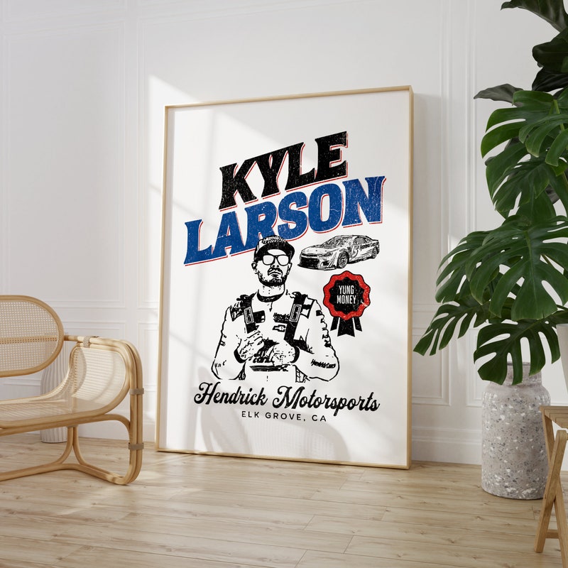 Nascar Drivers Posters - Etsy