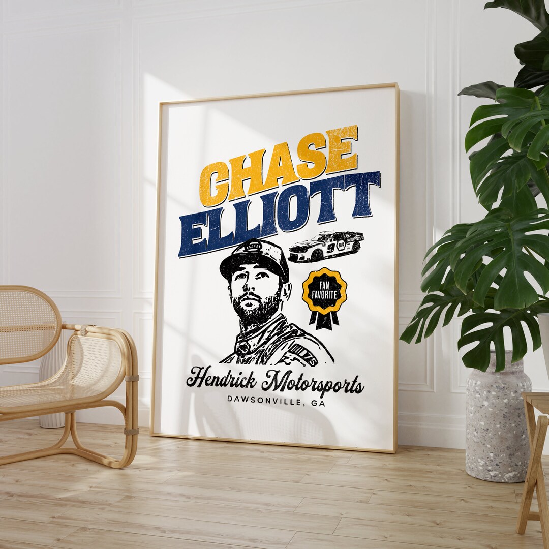 Digital Download Wall Art - Chase Elliott #9 2023 Nascar Printable ...