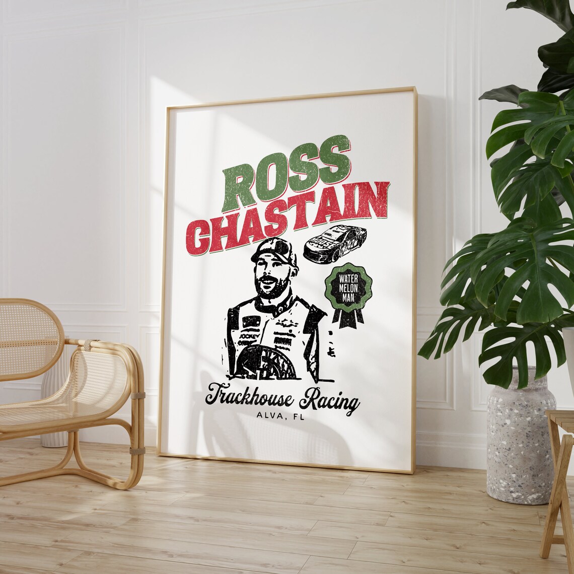 Digital Download Wall Art - Ross Chastain #1 2023 Nascar Printable ...