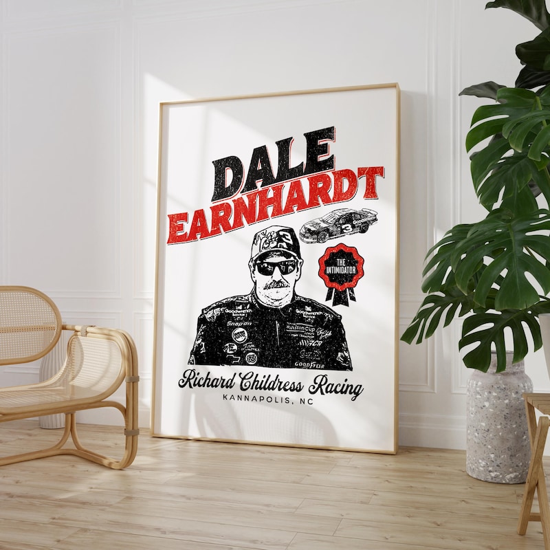 Dale Earnhardt Room Decor - Etsy