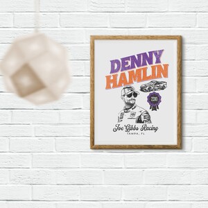 Digital Download Wall Art - Denny Hamlin #11 2023 Nascar Printable ...