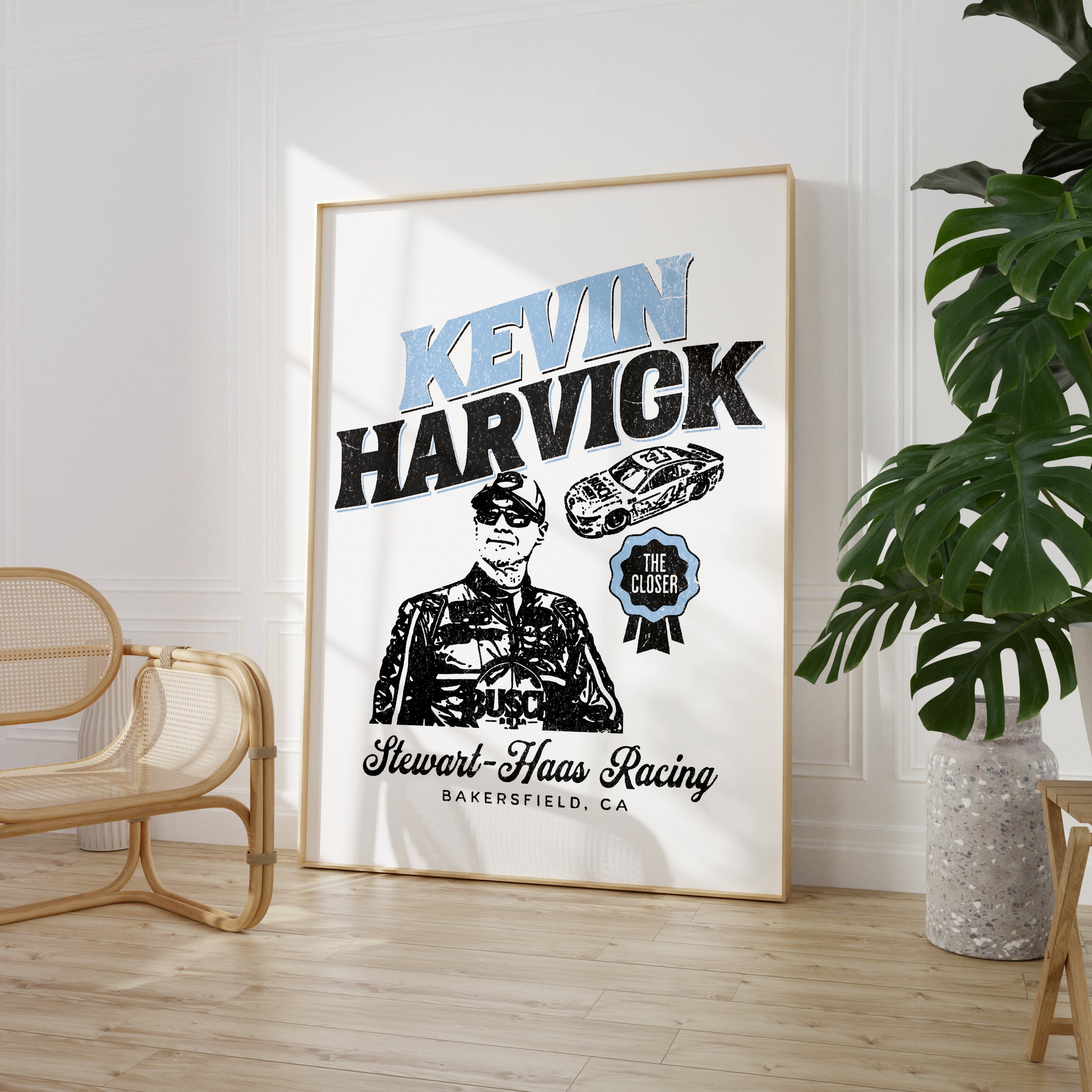 Digital Download Wall Art - Kevin Harvick #4 2023 Nascar Printable ...