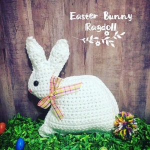 Easter Bunny Ragdoll Crochet Pattern, Easter Bunny Pattern, Crochet ...