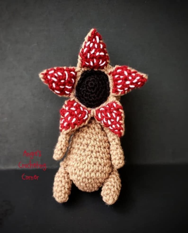 Crochet Demogorgon Pattern Amigurumi Monster Crochet Monster | Etsy