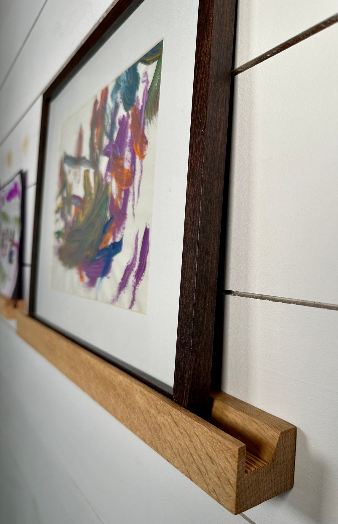 Modern Picture FRAME Rail Photo Rail for Frames Sleek - Etsy