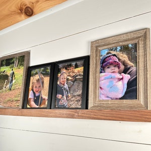 Modern Picture FRAME Rail, Photo Rail for Frames, Sleek Minimalistic ...