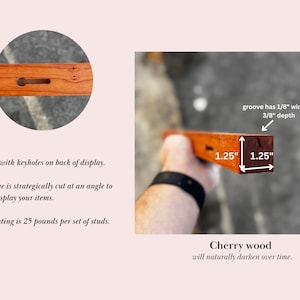 Wooden Picture Rail Shelf | Photo Rail Shelf | Solid Hardwood ...