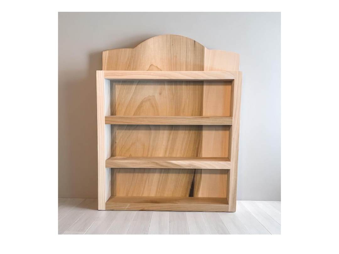 Paint-ready Spice Rack for Lenox Spice Village | Wooden Spice Shelf ...