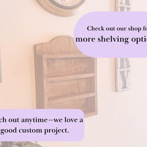 Lenox Spice Rack Shelf | Handmade Solid Wood Lenox Spice Rack Shelf ...