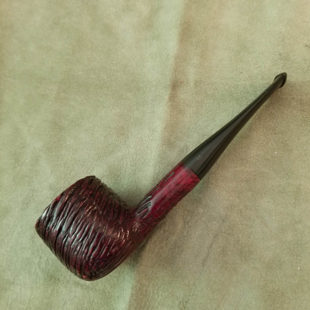 Elba Rusticated Briar Pipe in Pot Shape Spain - Etsy