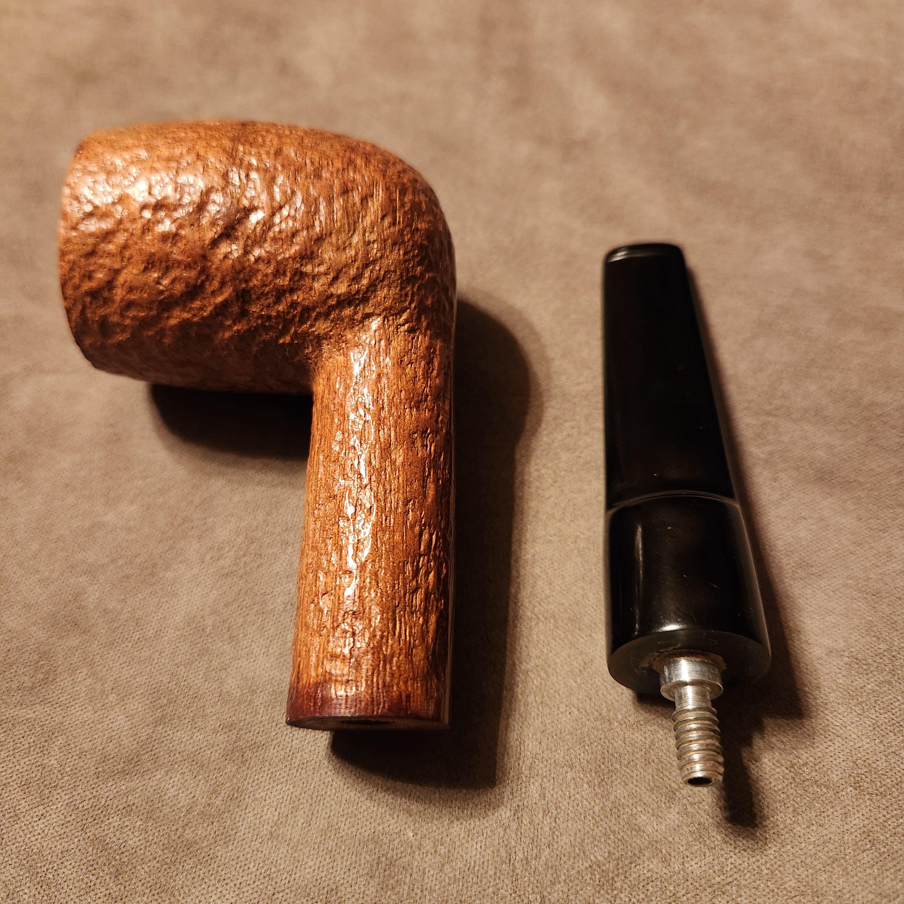 Massive Kilimanjaro African Meerschaum Lined Tobacco Pipe - Estate ...