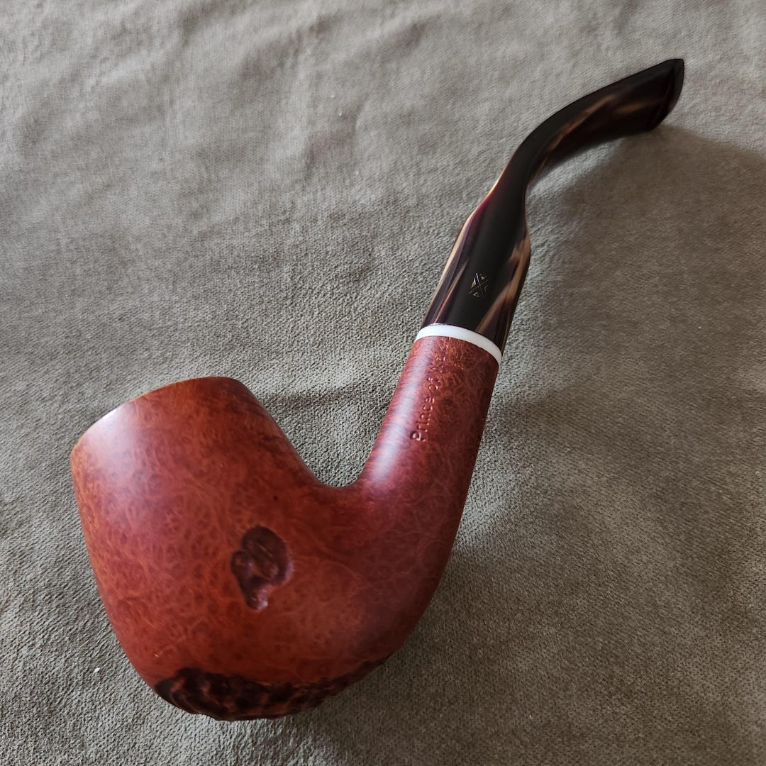 Savinelli Prince of Wales, Stamped R.M.S Queen Mary Pipe - Unsmoked ...