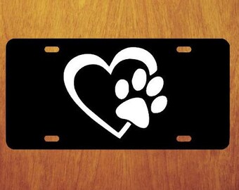 Dog license plate | Etsy