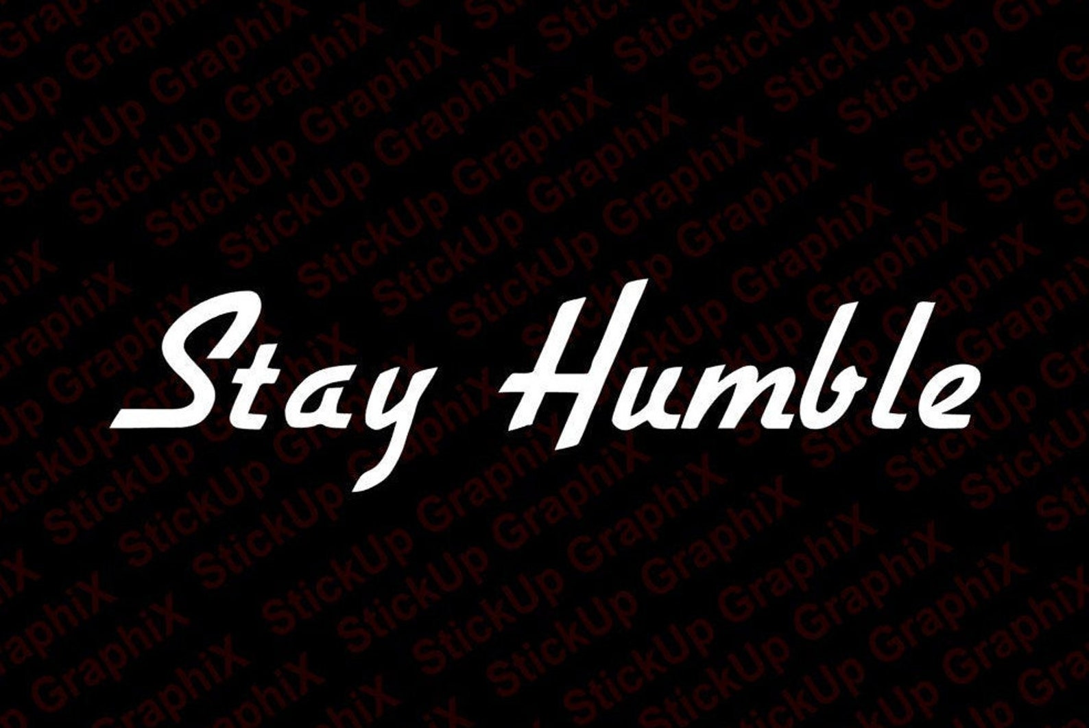 Stay Humble decal sticker Macbook decal Macbook sticker | Etsy