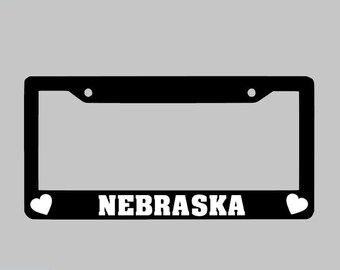 Nebraska Car Plate - Etsy