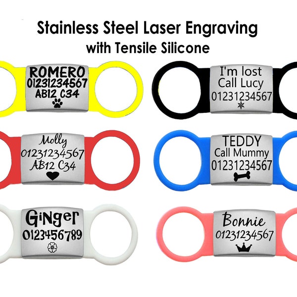 Dog Collar Tags - Etsy