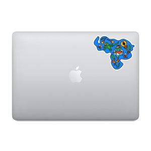 Venezuela Map Sticker: Hand-drawn Vinyl Decal - Etsy