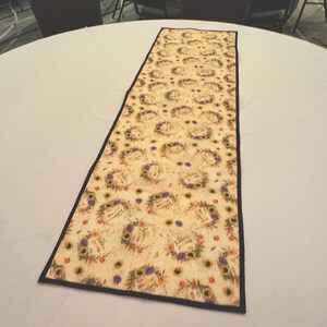 Reversible Quilted Table Topper/runner Halloween/fall Print FREE ...