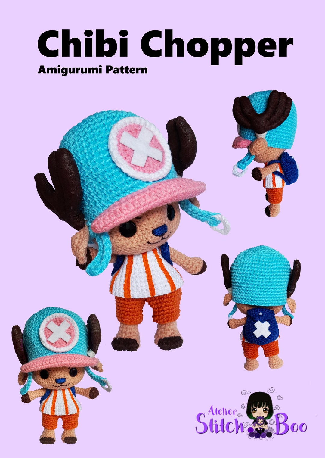 Chibi Chopper - Amigurumi Pattern - Etsy