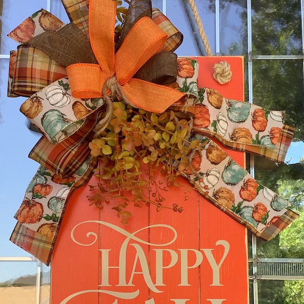 Happy Fall Sign - Etsy